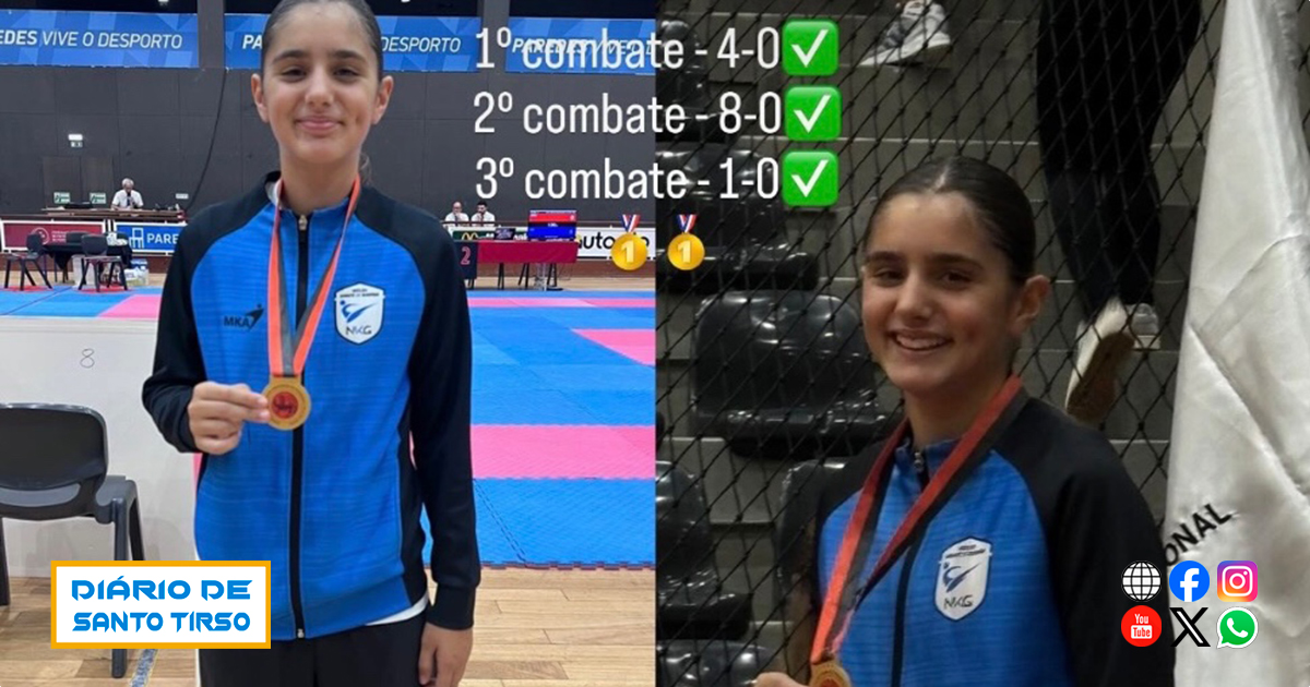 Maria João de Andrade conquista o título em prova de karate